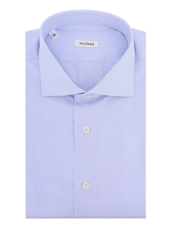 NUGNES 1920 Cotton Shirt - Blue