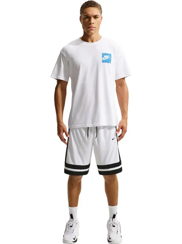 Nike Dri-fit 10" Game Classic Basketball Shorts - White