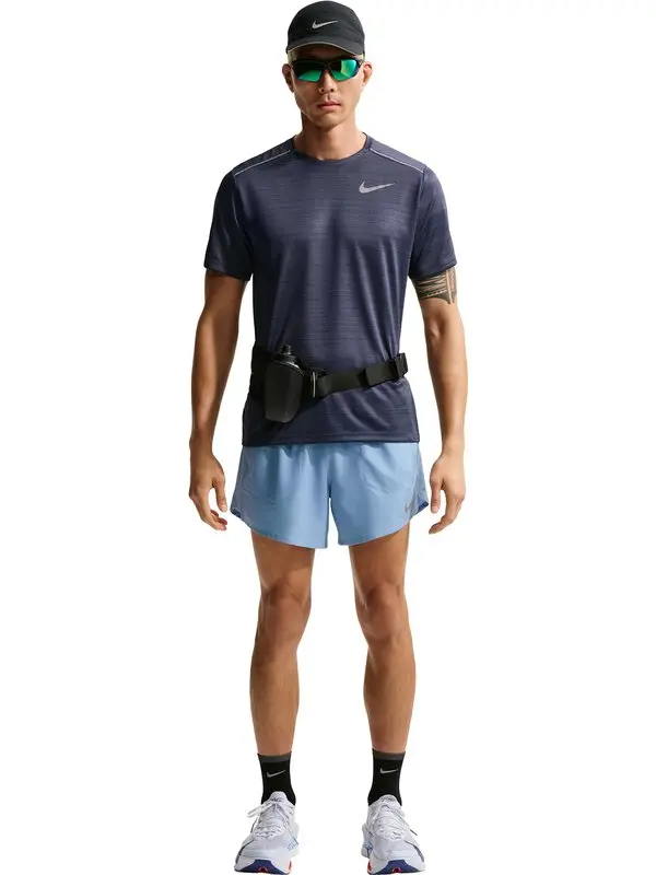 Nike Stride Dri-fit 5" 2-in-1 Running Shorts - Blue