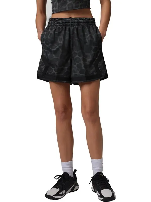 JORDAN Sport 4" Diamond Shorts - Black