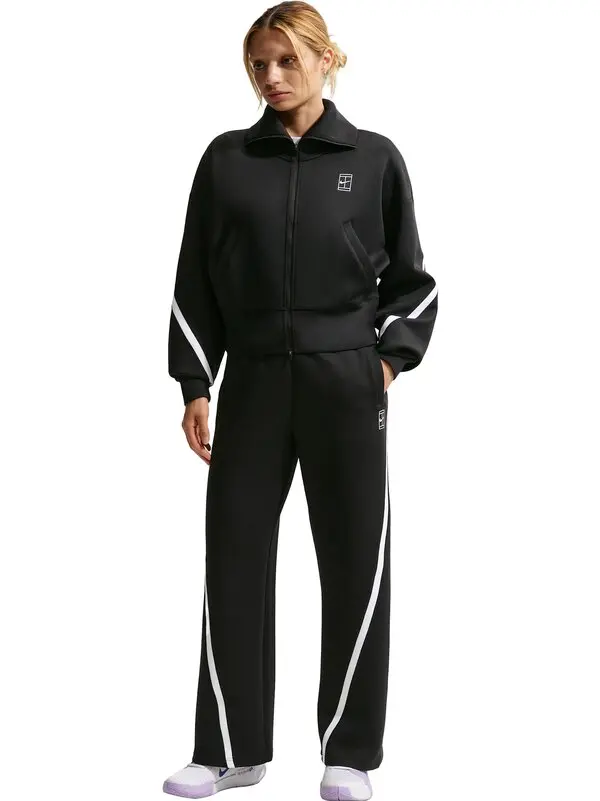 Nike Advantage Dri-fit Mid-rise Tennis Pants - Black
