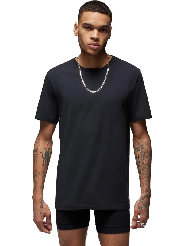 JORDAN Flight Base T-shirts - Black