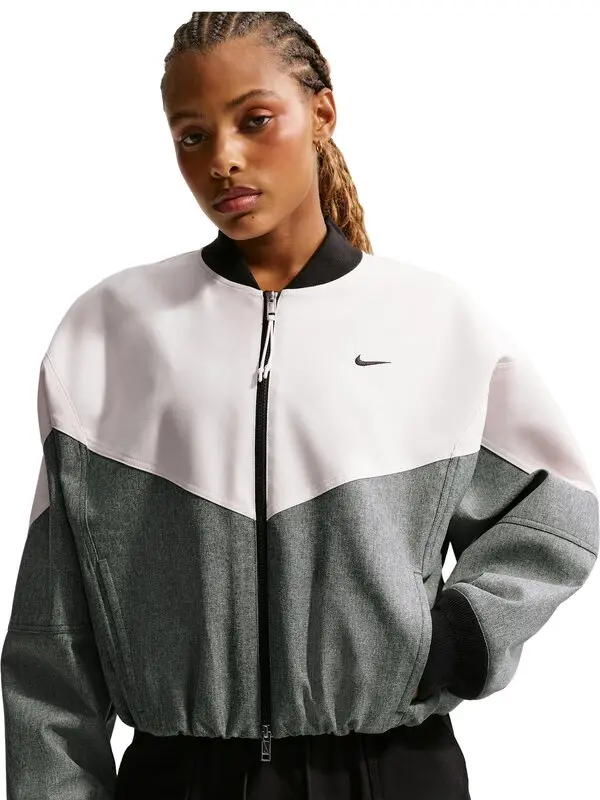 Nike Sportswear Oversized Bomber Jacket - Green