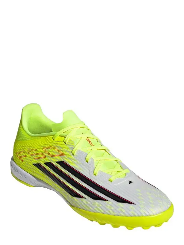 Adidas F50 League Turf Soccer Shoes - Team Solar Yellow 2 / Core Black / Lucid Red