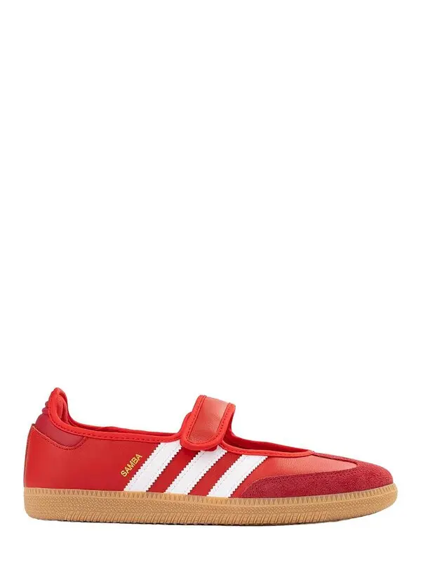 Adidas Samba Jane Athletic Shoe - Better Scarlet/team Victory Red/gum