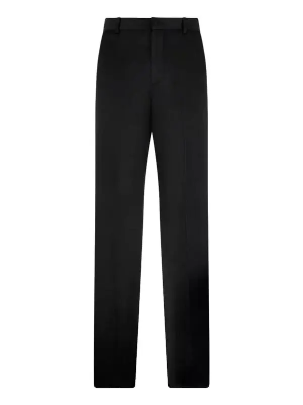 BILLIONAIRE Satin Trousers - Black