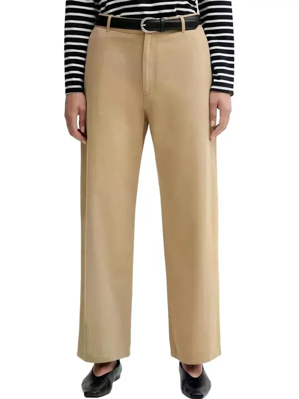 Filippa K Low-rise Straight Leg Trousers - Neutrals