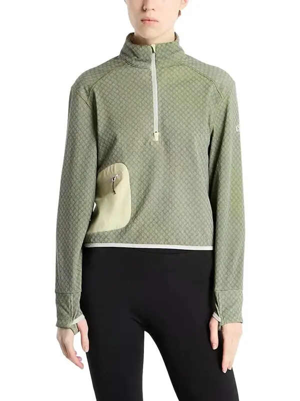 CIELE Half-zip Sweater - Green