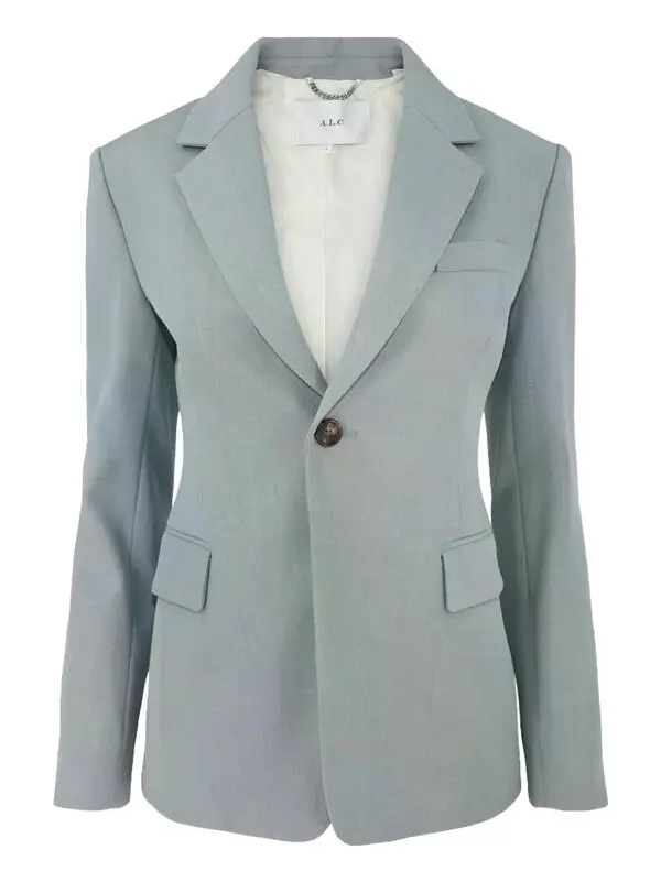 A.L.C. Elza Notched-lapel Blazer - Blue