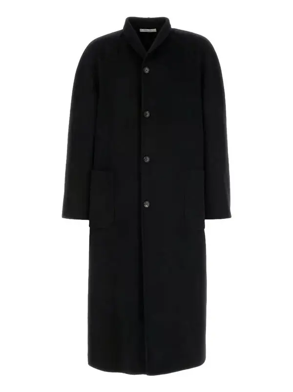 UMIT BENAN Caan Cashmere Coat - Black
