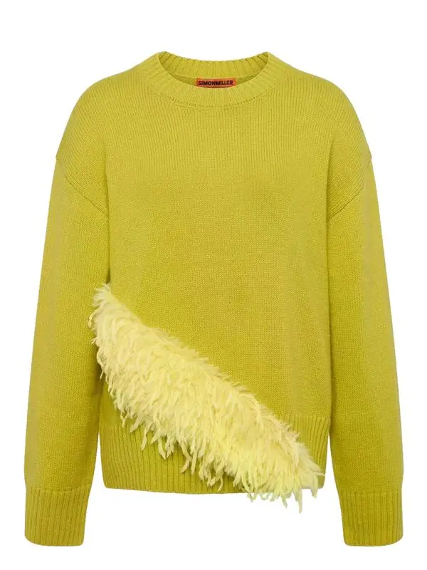 SIMONMILLER Zira Novelty Sweater - Yellow