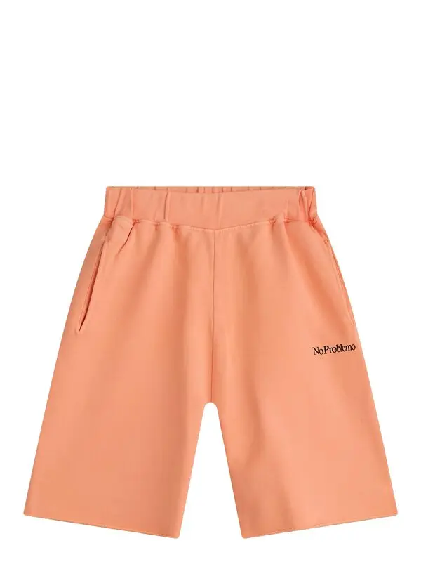 NO PROBLEMO Mini Problemo Sweatshorts - Coral