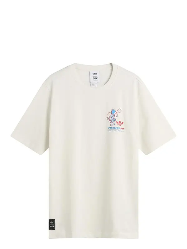 Adidas Footix Mascot T-shirt - Cloud White