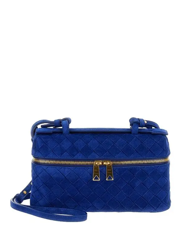 Bottega Veneta Intrecciato Vanity Case - Blue