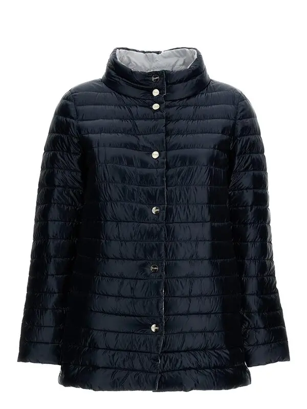 Herno A-shape Jacket - Blue