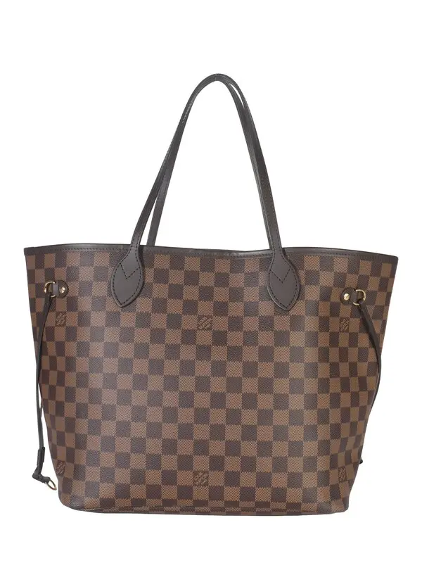 LOUIS VUITTON Damier Ebene Canvas Neverfull Mm - Brown