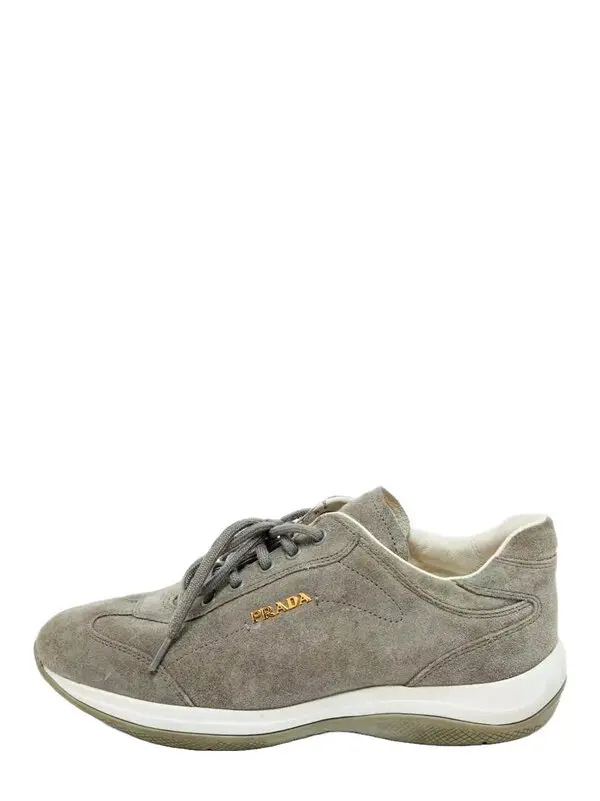 Prada Sport Suede Sneakers - Grey