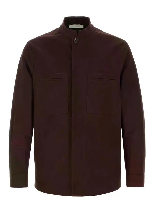UMIT BENAN Bruce Chest-pocket Shirt Jacket - Brown