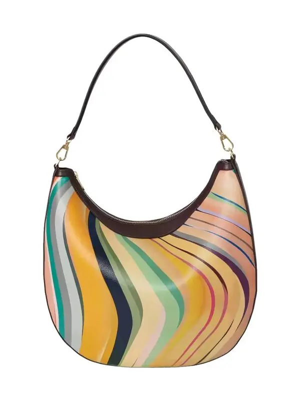 Paul Smith Dusky Swirl Shoulder Bag - Orange