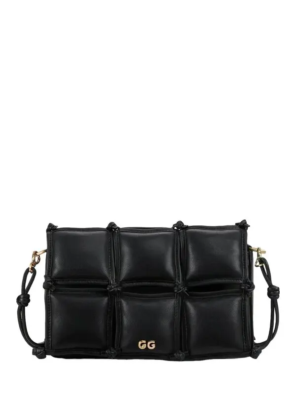 Cult Gaia Quilted Crossbody Bag - Black