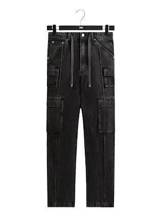 Kith Zane Denim Cargo Pant - Ryder Wash