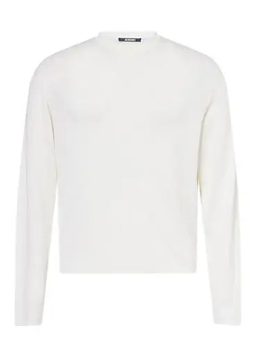 Jacquemus La Maille Romarin Long-sleeve Top - Off White