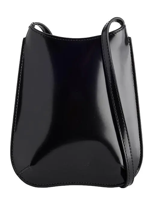 Jacquemus Le Porte Telephone Bisou Leather Cross-body Bag - Black