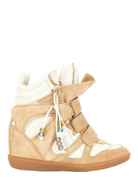 Isabel Marant Bekett Sneaker - Beige & Chalk