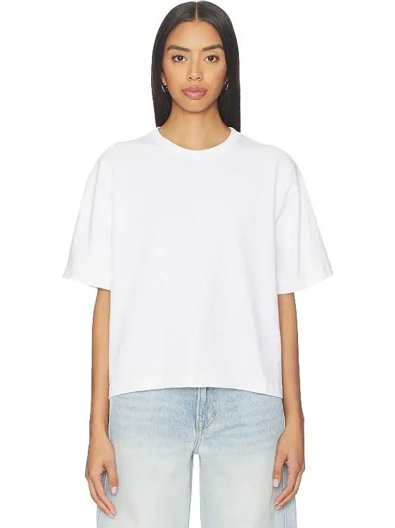 Polo Ralph Lauren Jersey Crop Short Sleeve T-shirt - White