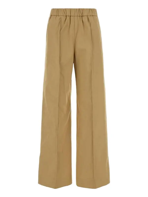 JIL SANDER Trousers 05 Aw 30 - Dark Natural