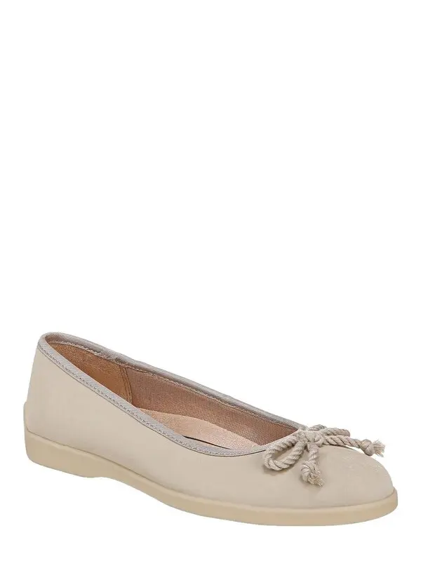 LIFESTRIDE Ballerina Flat With Cushioned Footbed - Taupe
