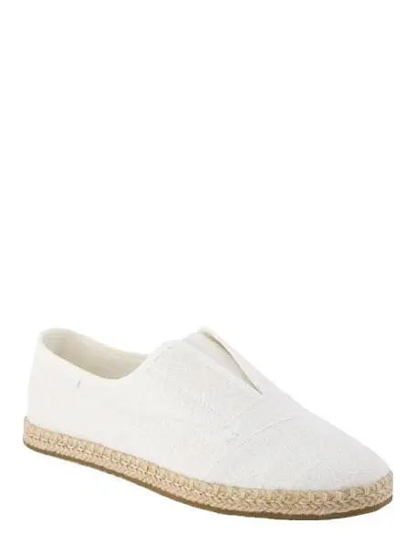 Toms Palmera Plus Espadrille Slip-on - White
