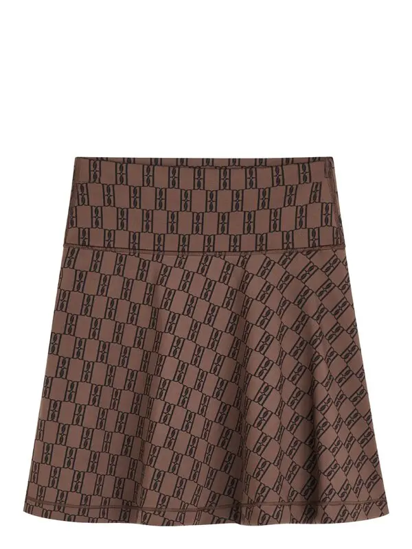 BY MALENE BIRGER Pollyna Athletic Skirt - Dark Mahogany