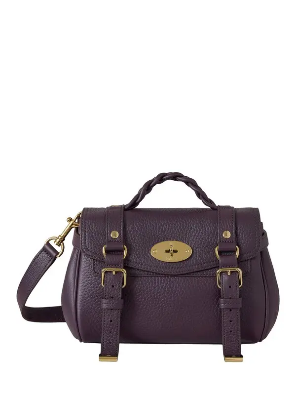 Mulberry Mini Alexa Cross-body Bag - Purple