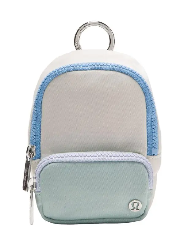 Lululemon Everywhere Backpack Nano - Light Ivory/pelican/sinatra Blue/silver