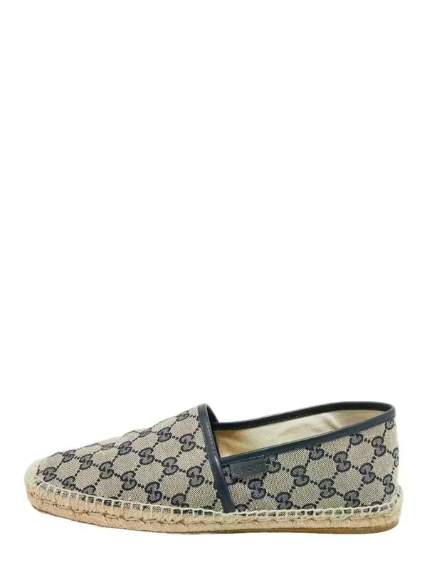 Gucci Gg Canvas Flat Espadrilles - Neutrals