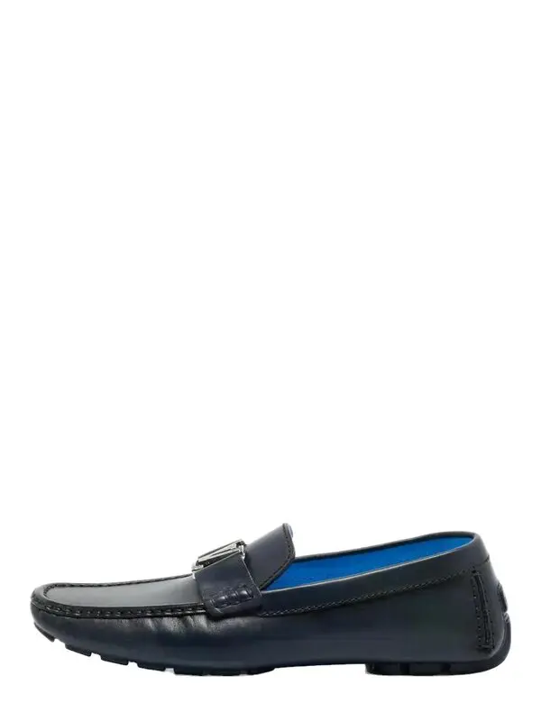 LOUIS VUITTON Leather Loafers - Blue