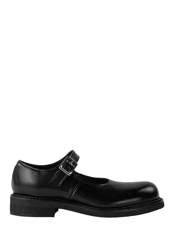 Comme Des Garçons Buckle-strap Pumps - Black