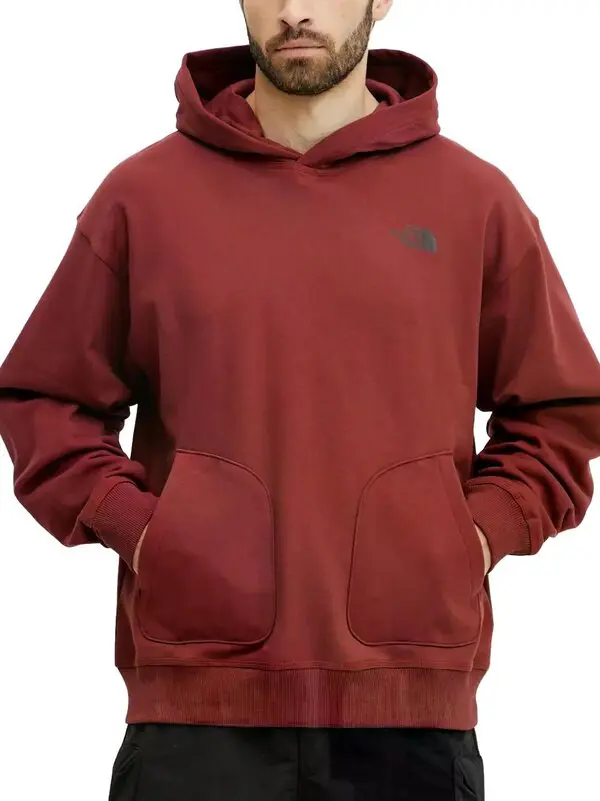 The North Face Graphic Hooded Sweatshirt - Red