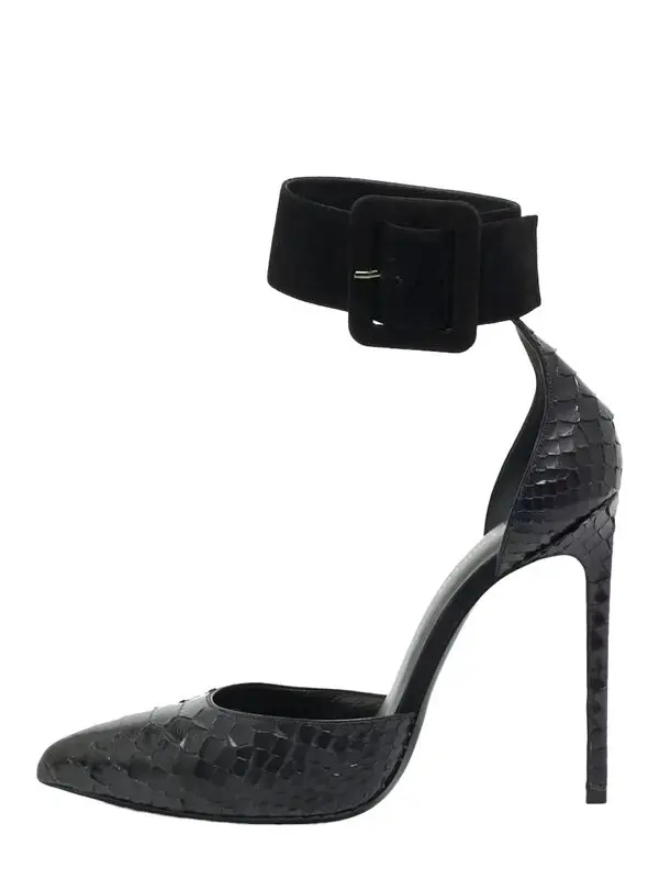 Saint Laurent Escarpin Pointed Toe Pumps - Black