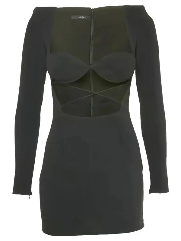 Alex Perry Cut-out Mini Dress - Black