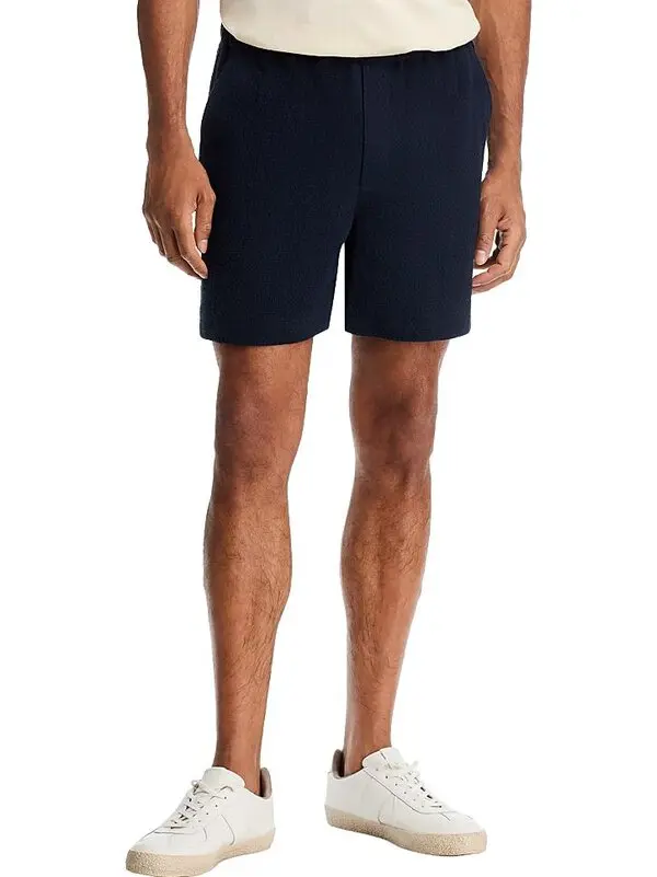 FRAME Open Weave Shorts - Dark Navy