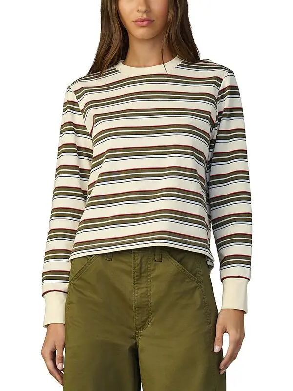 Joe's Jeans Long Sleeve Easy Tee - Ivy Multi