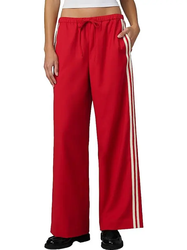 Joe's Jeans The Tina Track Pants - Cherry Red