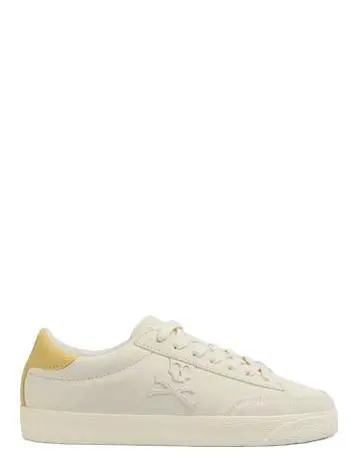 SCALPERS Gala Low Top Sneakers - Offwhite-mustard