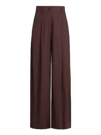 Brunello Cucinelli Wide Trousers - Cocoa