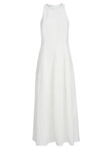 Brunello Cucinelli Fluid Dress - White