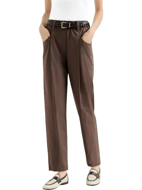 Brunello Cucinelli Five-pocket Trousers - Chocolate