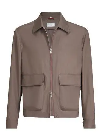 Brunello Cucinelli Unlined Outerwear Jacket - Hazelnut