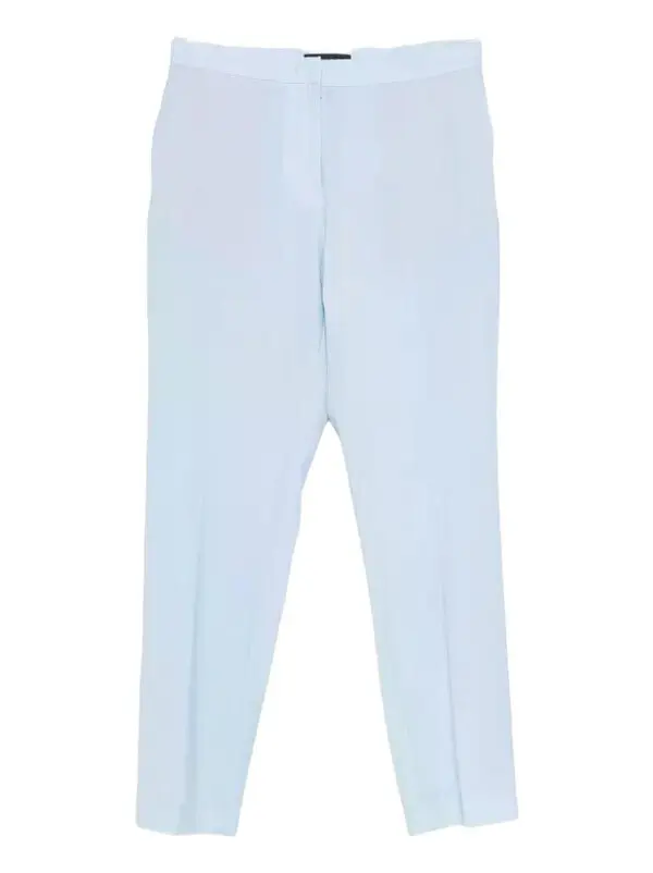 Fabiana Filippi Textured Straight Leg Trousers - Blue